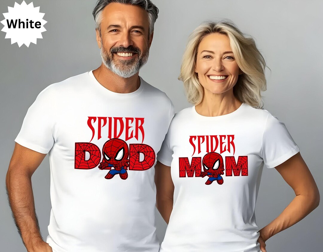 Custom Family Spider Shirt, Family Matching Shirts, Spider Dad, Spider ...