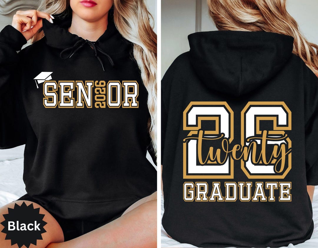 Senior 2026 Graduation Hoodie - High School Graduate Gift - Etsy