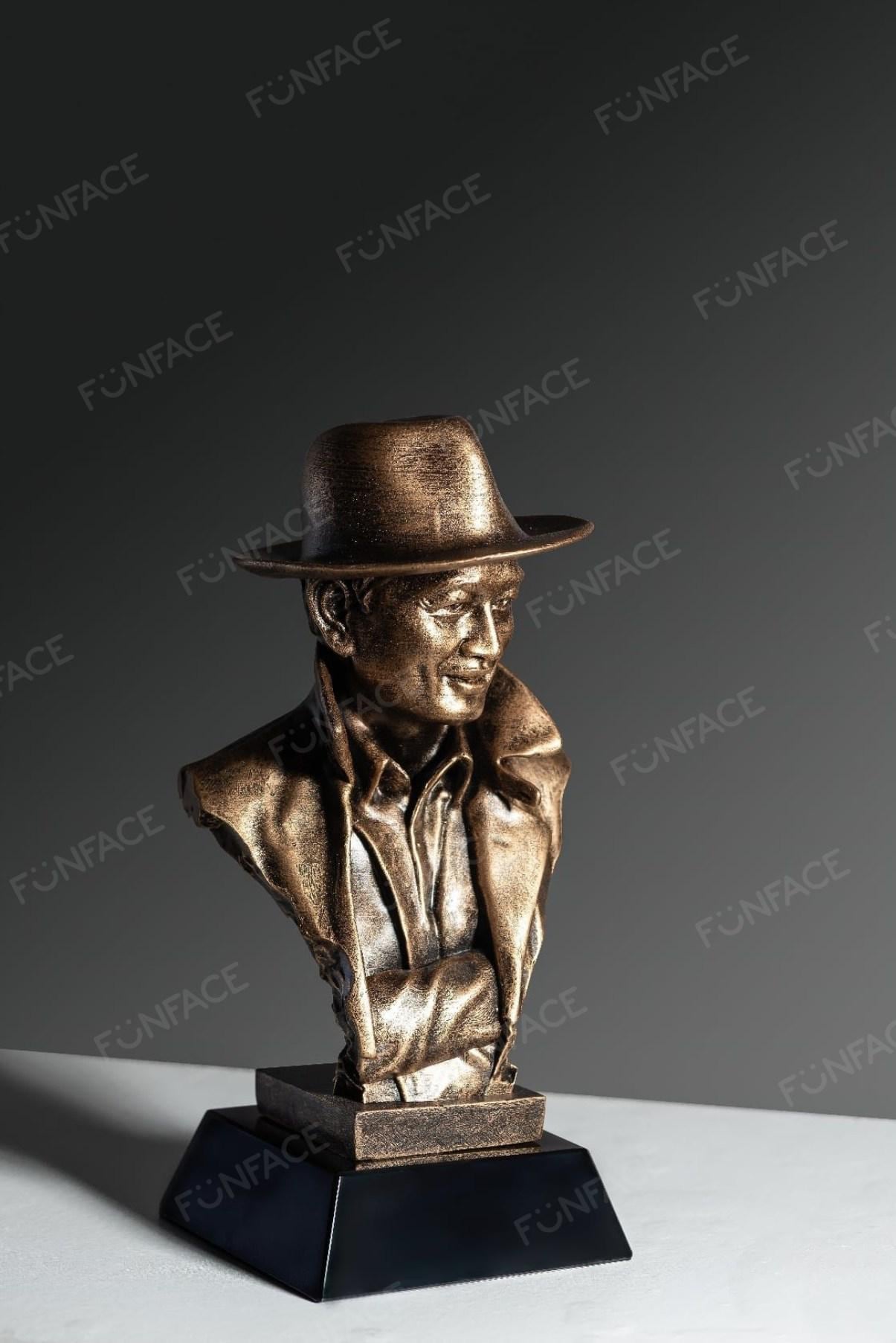 Personalized Bust From Photos, 95% Resemblance Custom Bust, Custom Gift ...