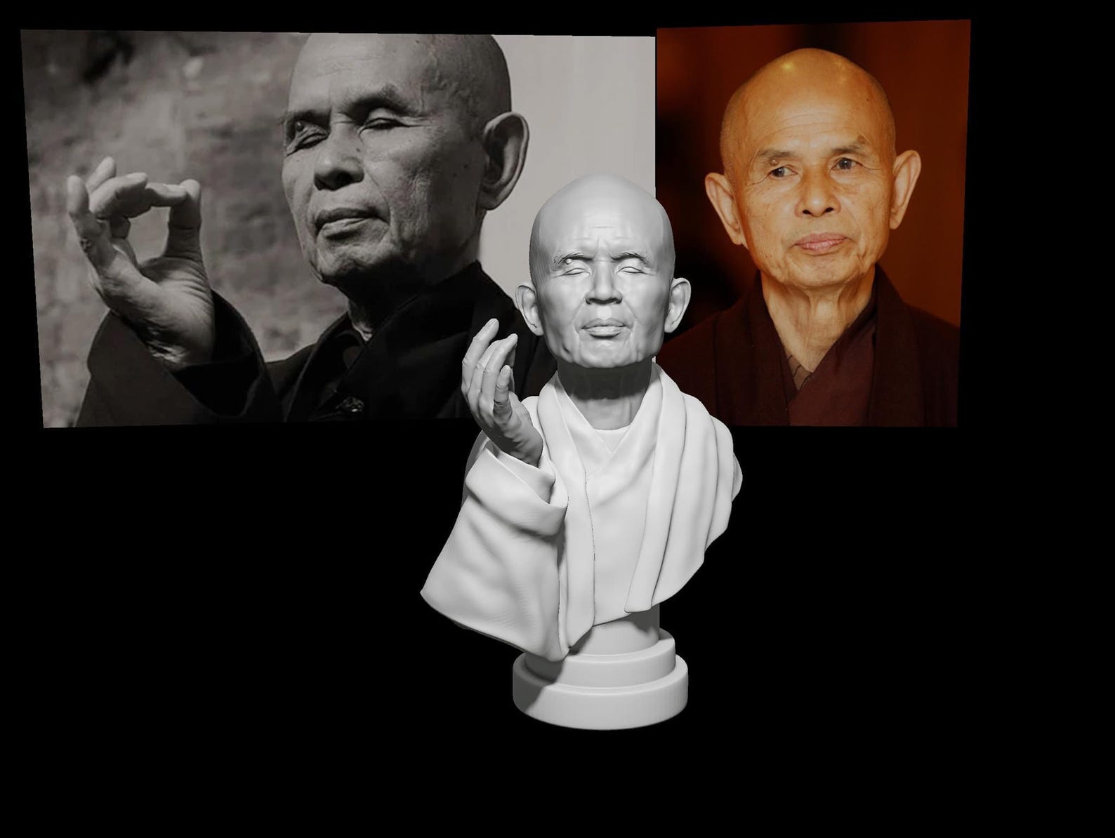 Personalized Bust From Photos, 95% Resemblance Custom Bust, Custom Gift ...