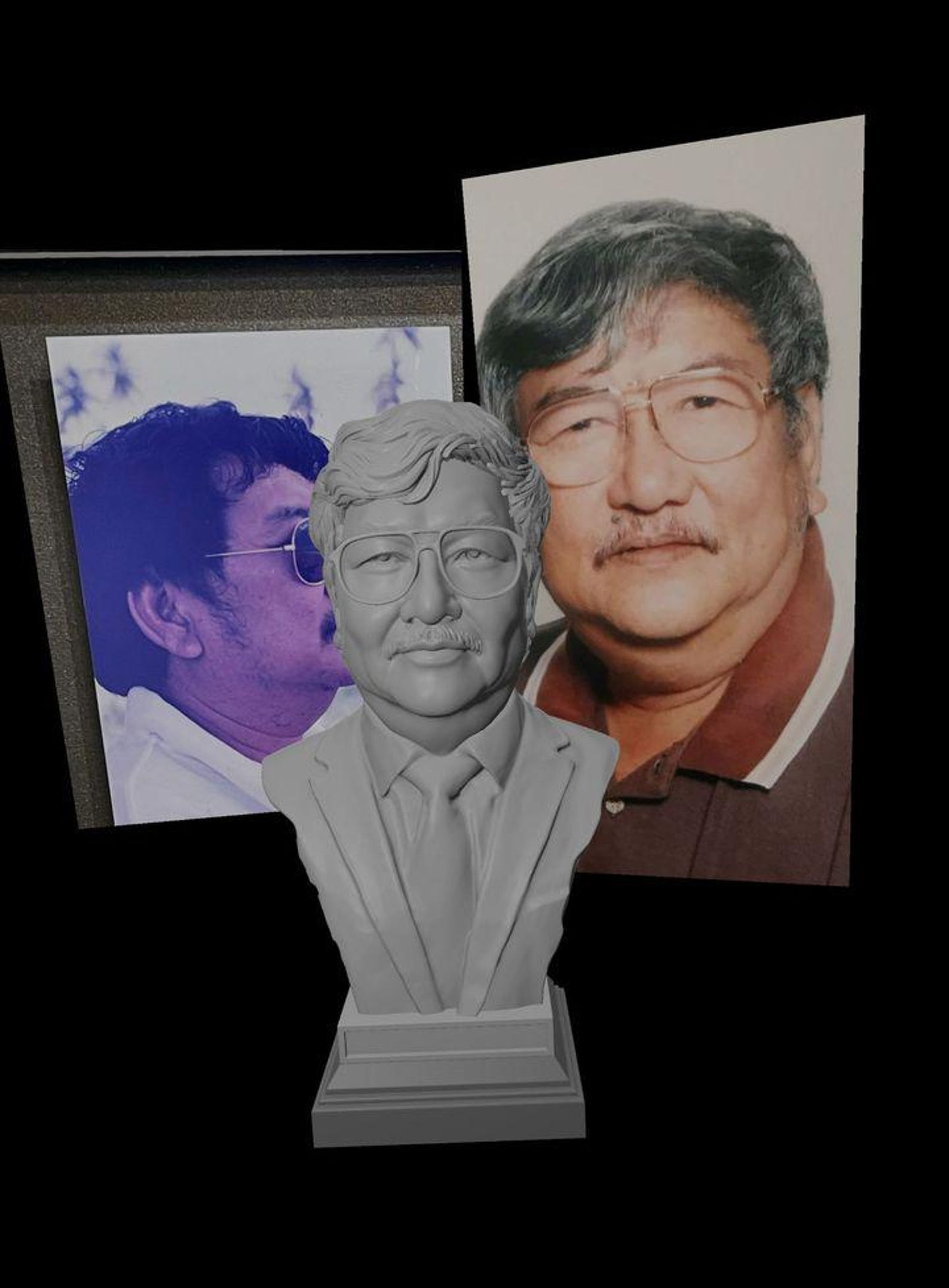 Personalized Bust From Photos, 95% Resemblance Custom Bust, Custom Gift ...