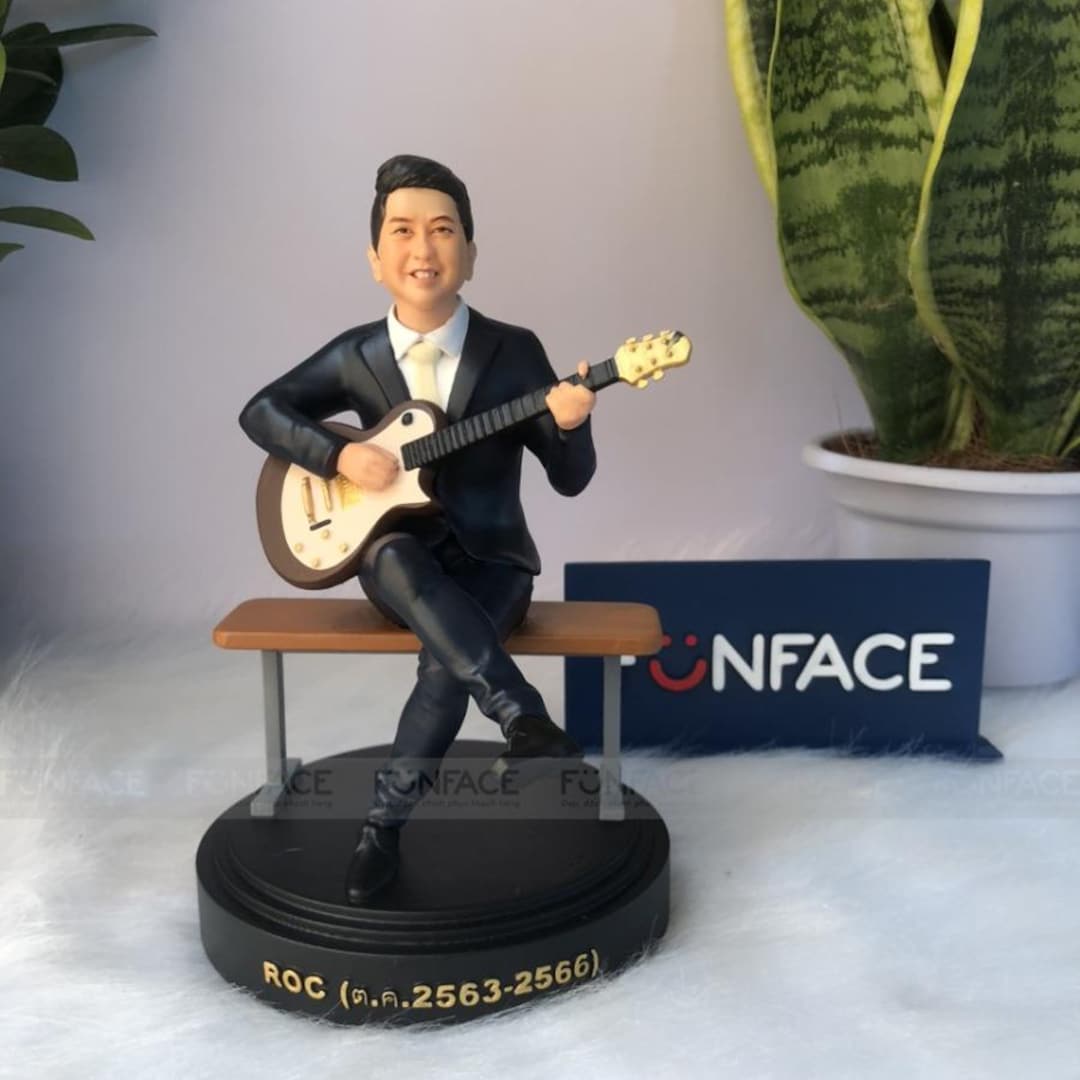 Custom Guitar Player Figurine, Personalized Statue, Gift - Etsy