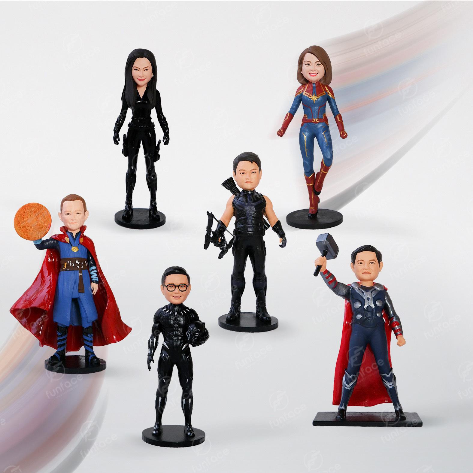 Avenger Custom Figure, Realistic Custom Statue, Super Hero Figure ...