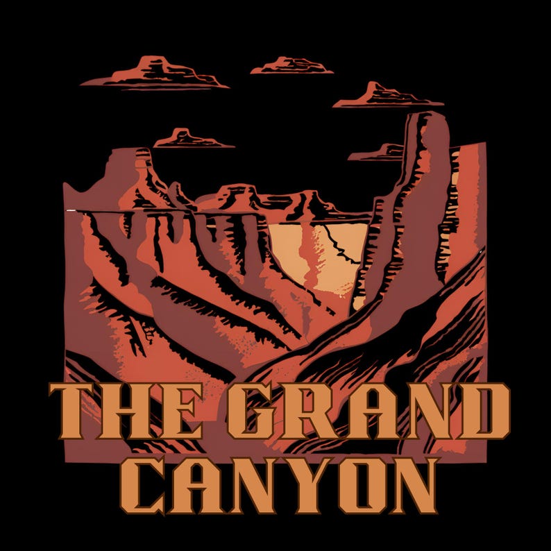 6 Grand Canyon Downloadable Pdf's Art Prints, Posters, Wall Decor ...