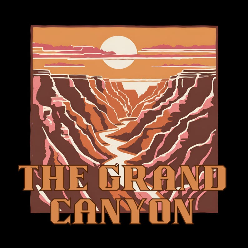 6 Grand Canyon Downloadable Pdf's Art Prints, Posters, Wall Decor ...