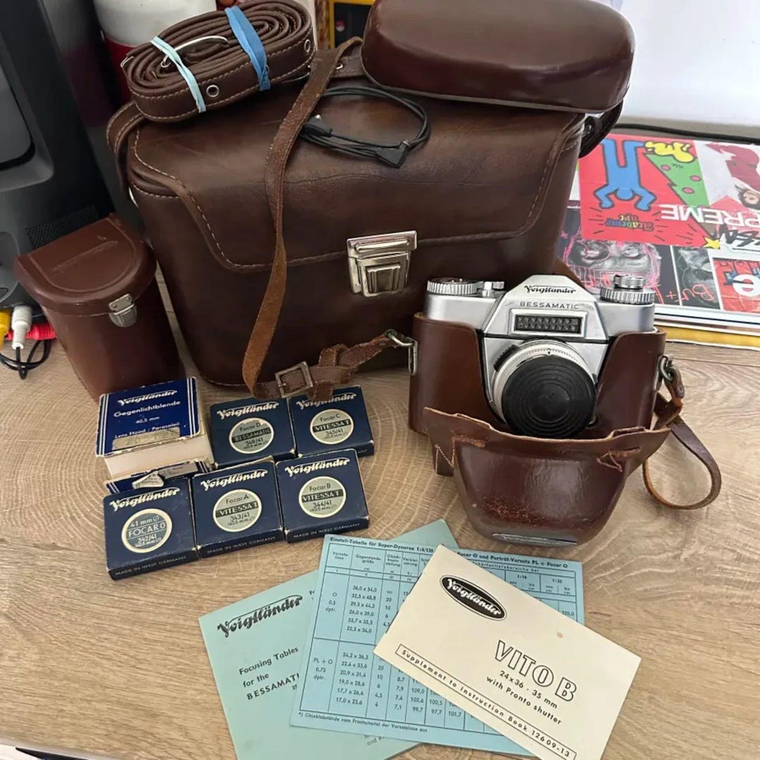 Voigtlander Bessamatic Deluxe Camera Complete Kit Bundle - Etsy
