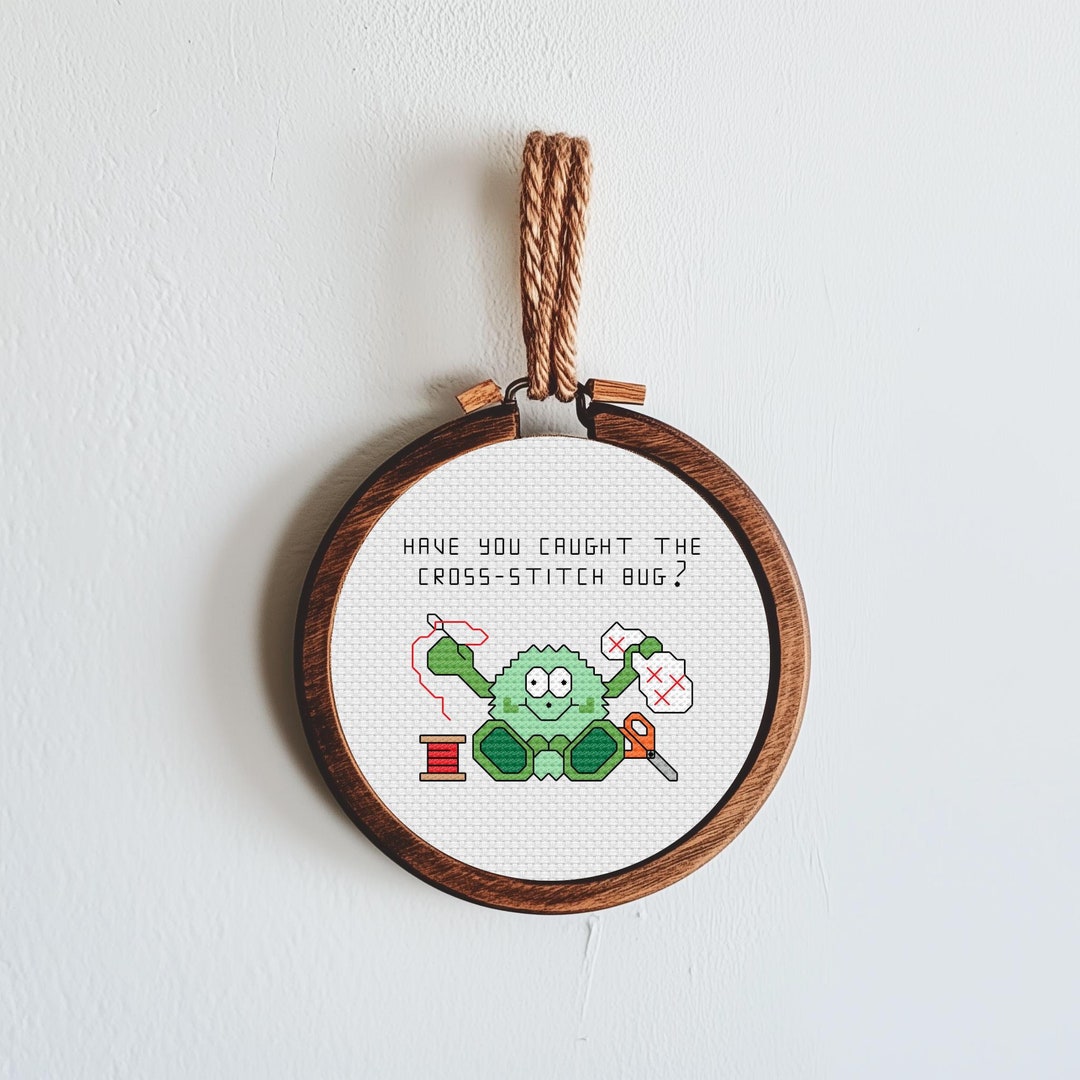 Cross Stitch Bug Pattern - for Beginners and Children - Etsy
