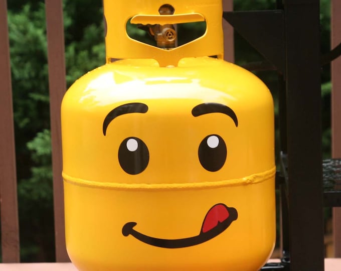 Large Vinyl Face Decal for Your Propane Tank - DECAL ONLY Tank Not ...