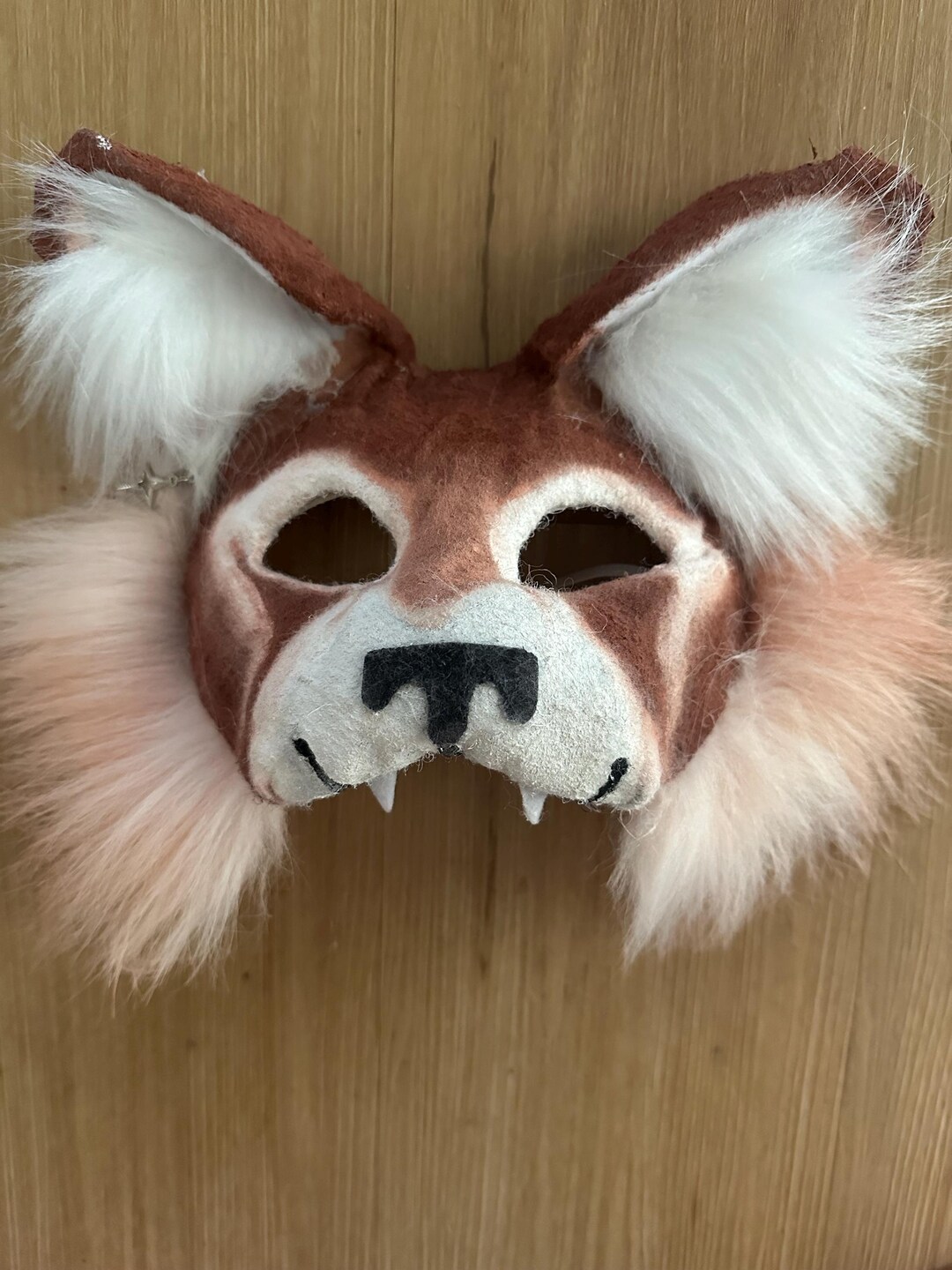 Red Panda Mask - Etsy