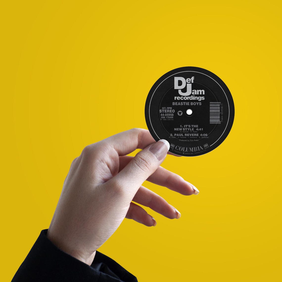 BEASTIE BOYS Sticker | Def Jam Record Label Vinyl Sticker | Licensed to ...