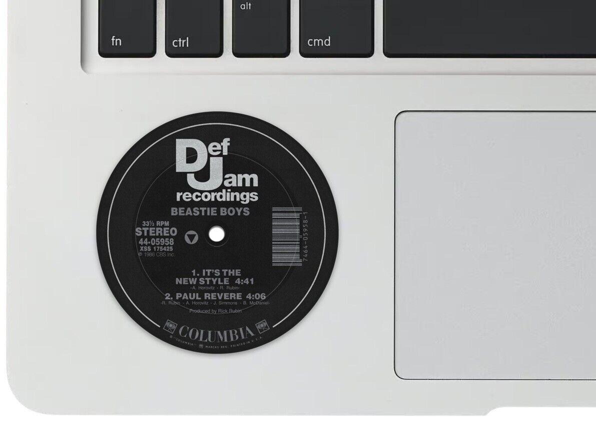 BEASTIE BOYS Sticker | Def Jam Record Label Vinyl Sticker | Licensed to ...