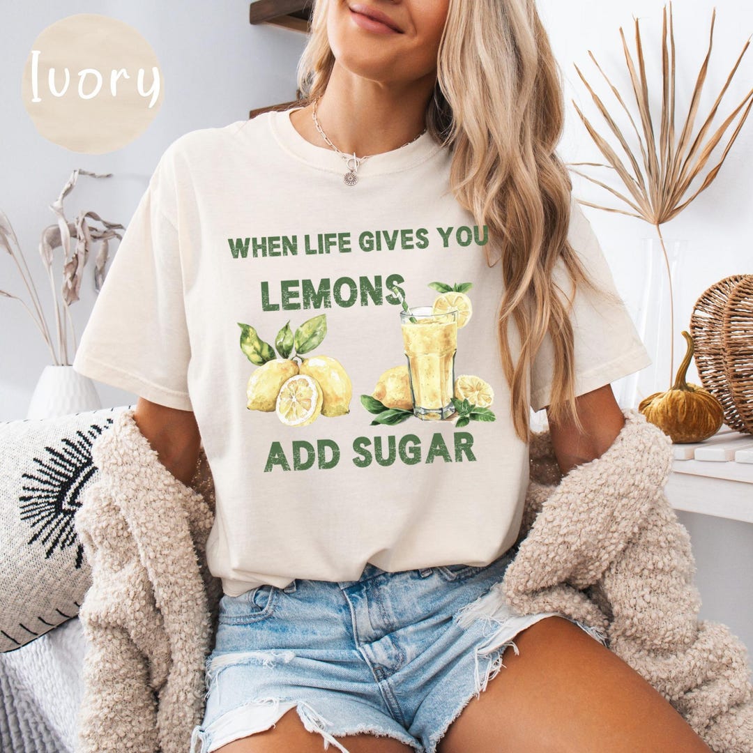 Lemonade T-shirt, Lemon Shirt, Lemonade Stand Top, When Life Gives You ...