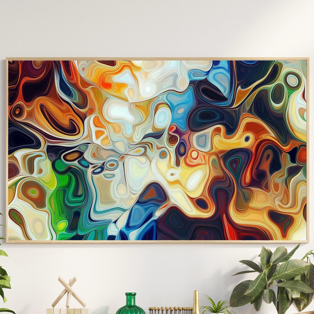 Hyper Detailed Abstract Art - Modern Minimalist Wall Decor, Fast ...