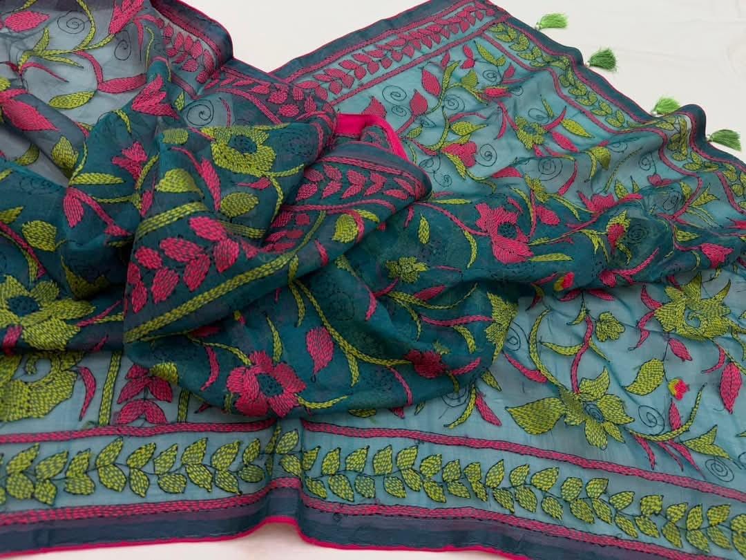 Original Sopura Muslin Saree - Etsy