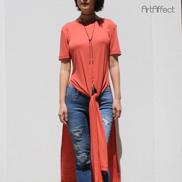 Dress With Side Slit - Etsy