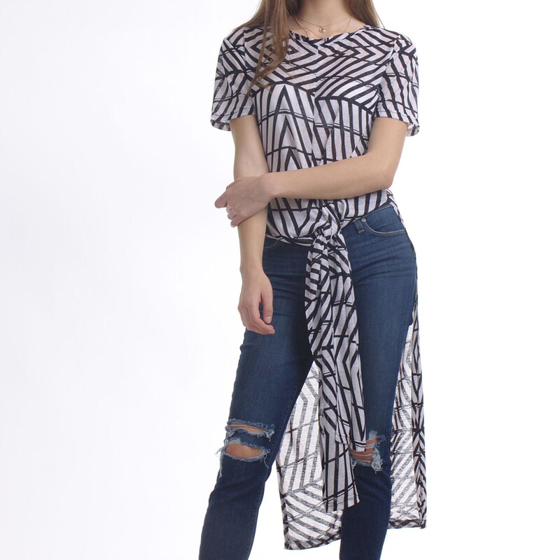 Tie Front Top - Etsy