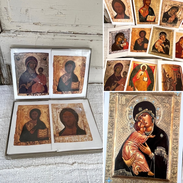 Orthodox Icon Cards - Etsy