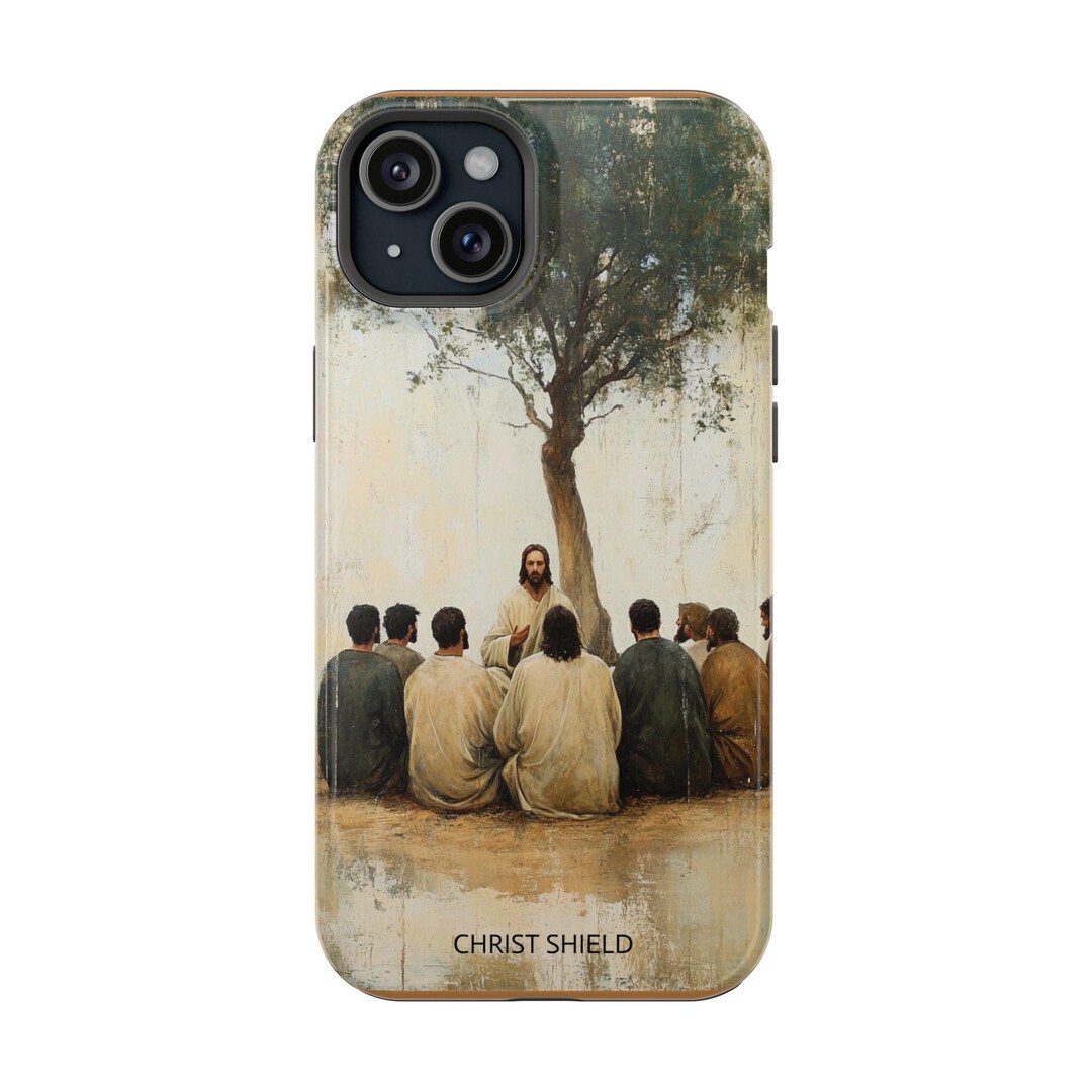 Jesus Teaching Disciples Christian Phone Cases Spiritual Gift Biblical ...