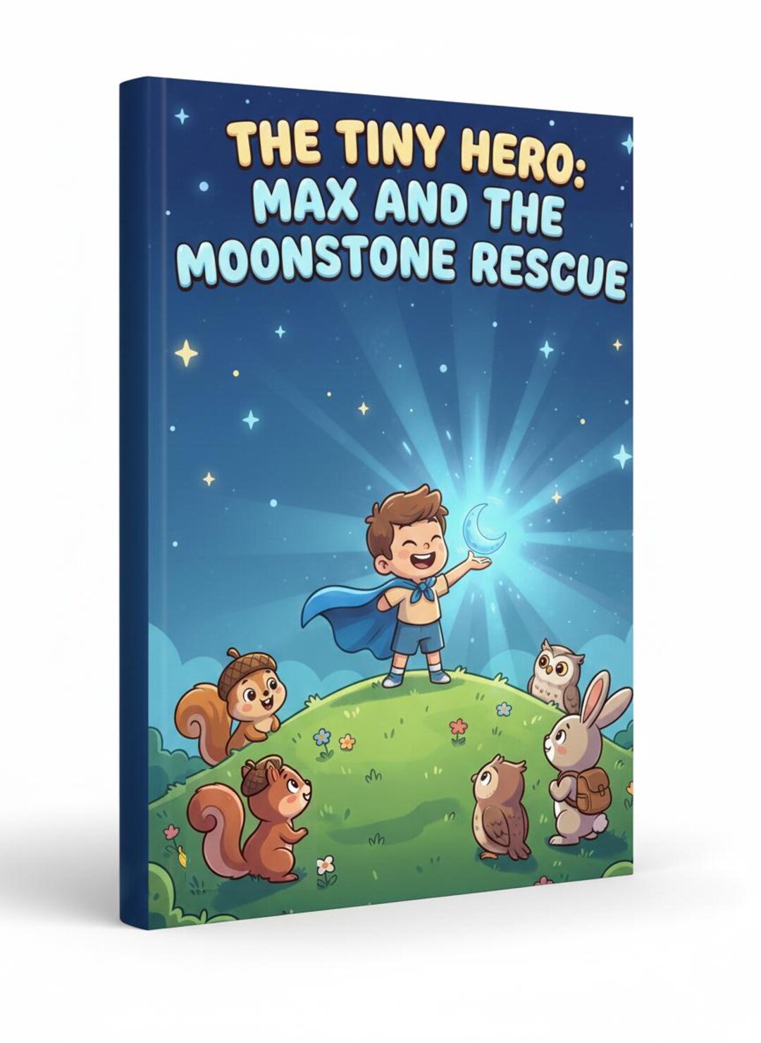 The Tiny Hero: Max and the Moonstone Rescue • Kids Digital Comic Book ...
