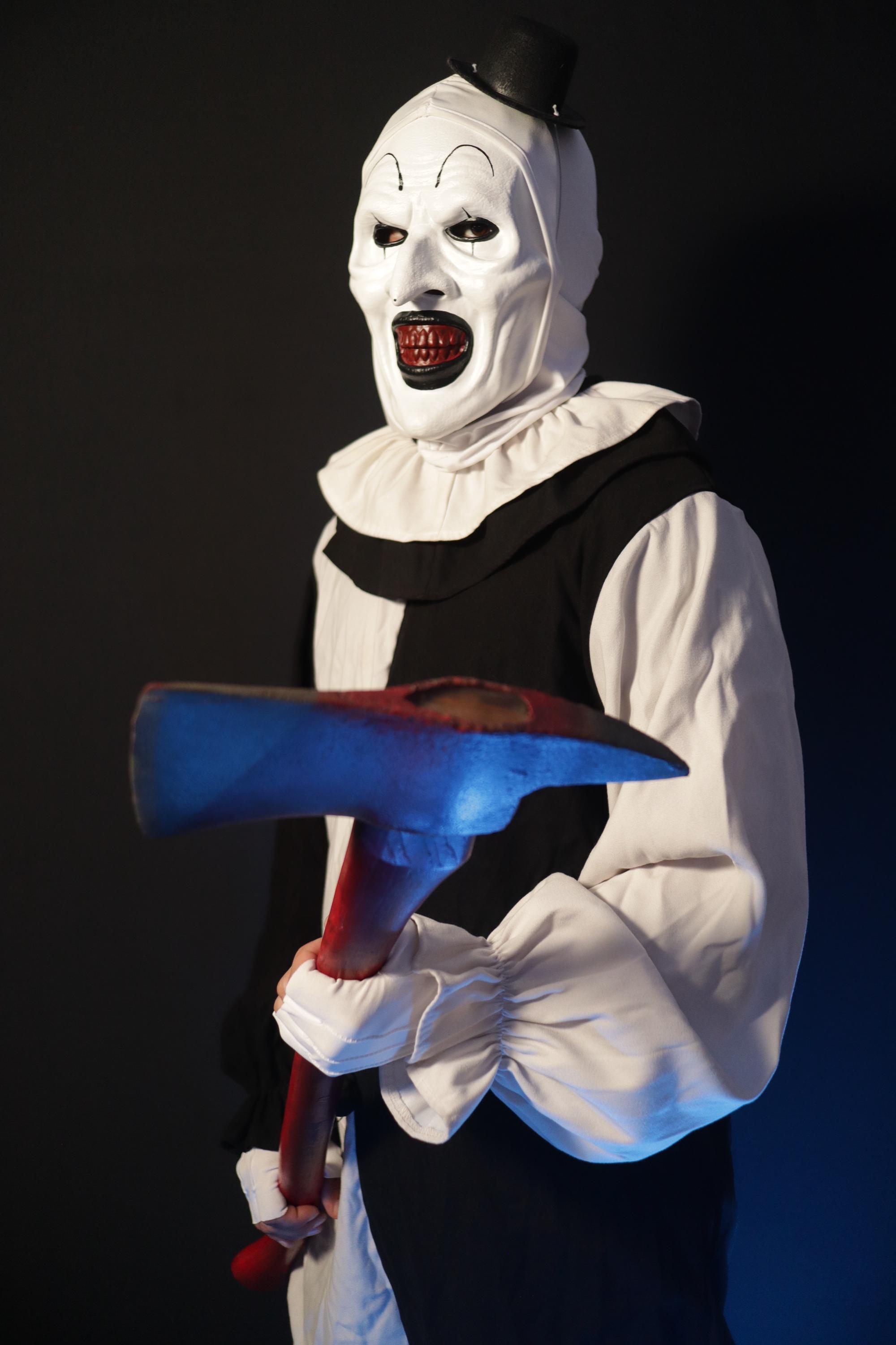 Terrifier Art the Clown - All Hallows Eve Mask (blood Teeth) - Etsy