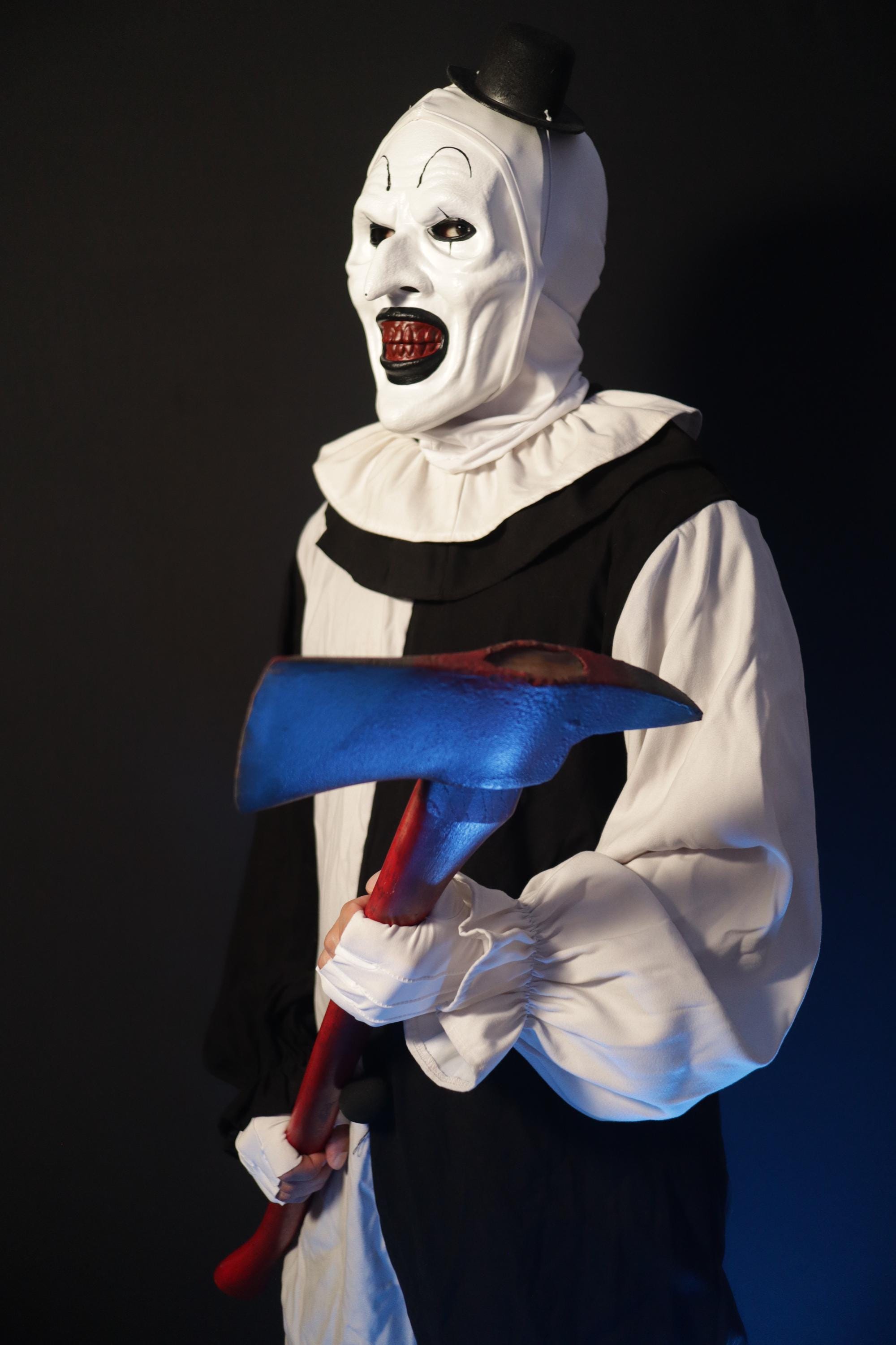 Terrifier Art the Clown - All Hallows Eve Mask (blood Teeth) - Etsy