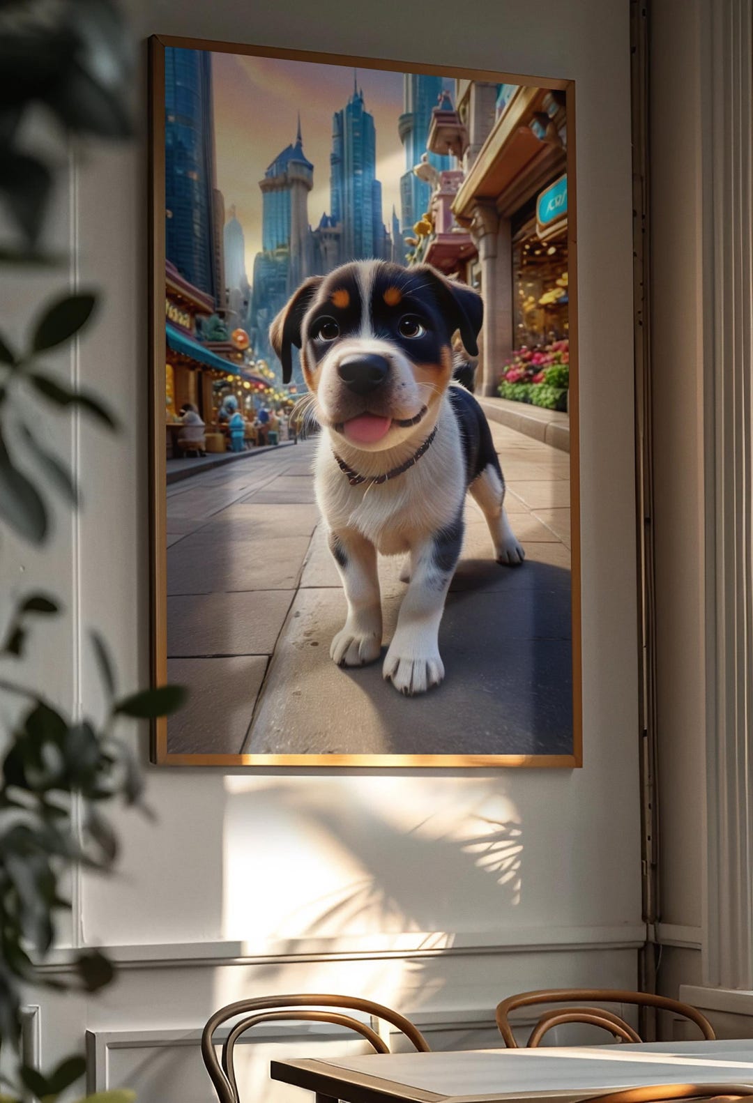 Custom Zootopia Dog Portrait: Personalized Pet Cartoon (digital ...