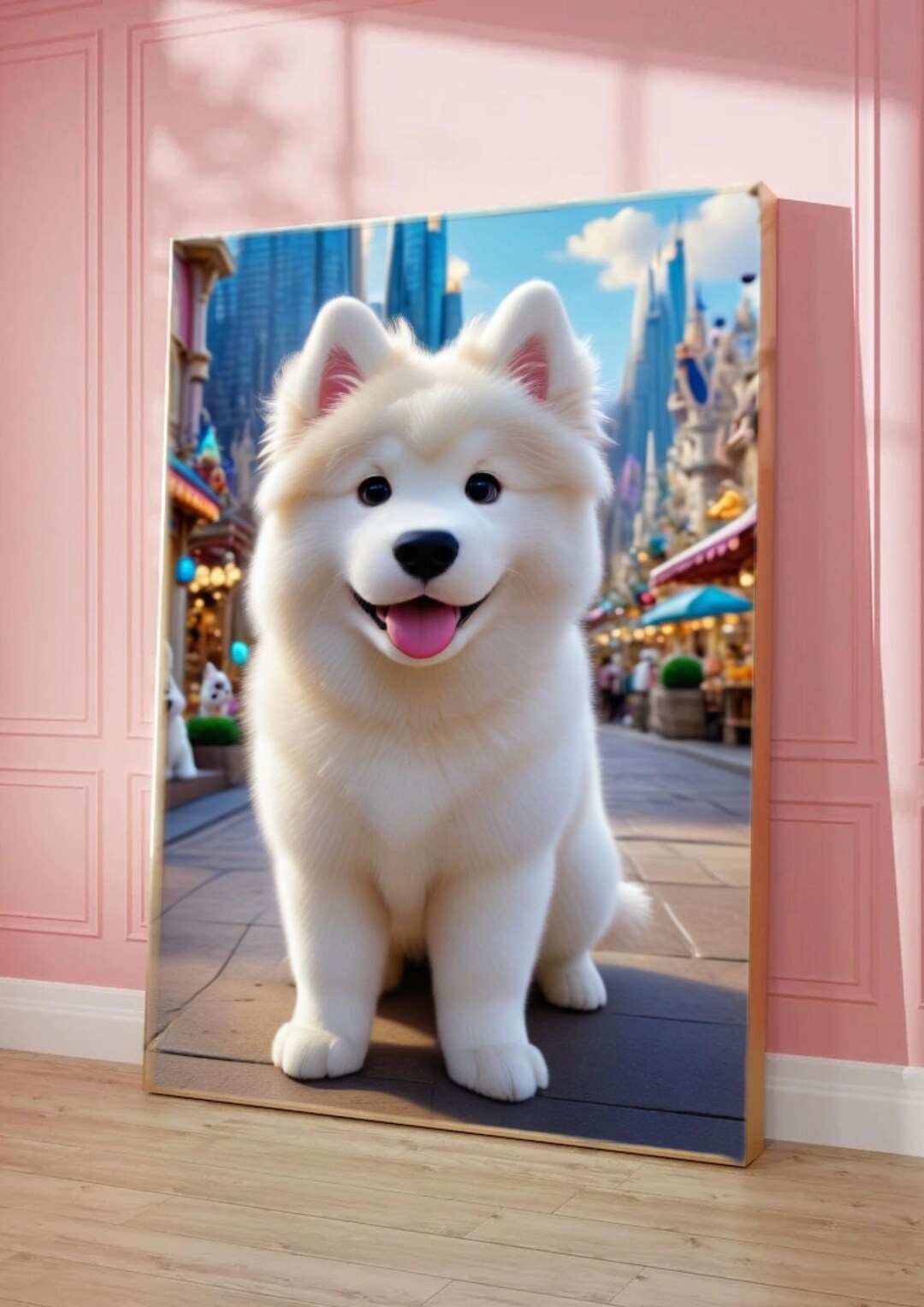 Custom Zootopia-inspired Dog Portrait Personalized Cartoon Pet ...