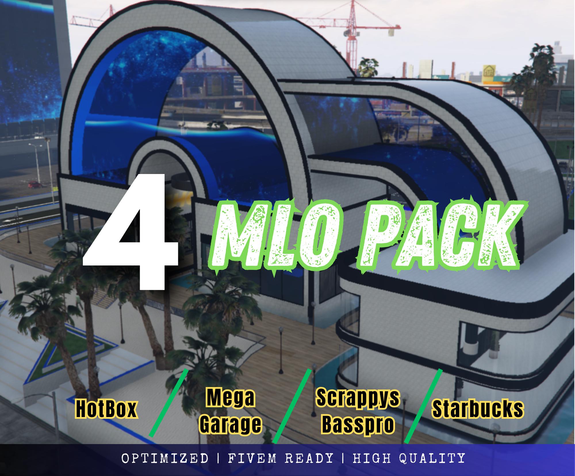 Fivem MLO Pack Fivem Business Pack 4 MLO Cafe Restaurant Fivem MLO ...
