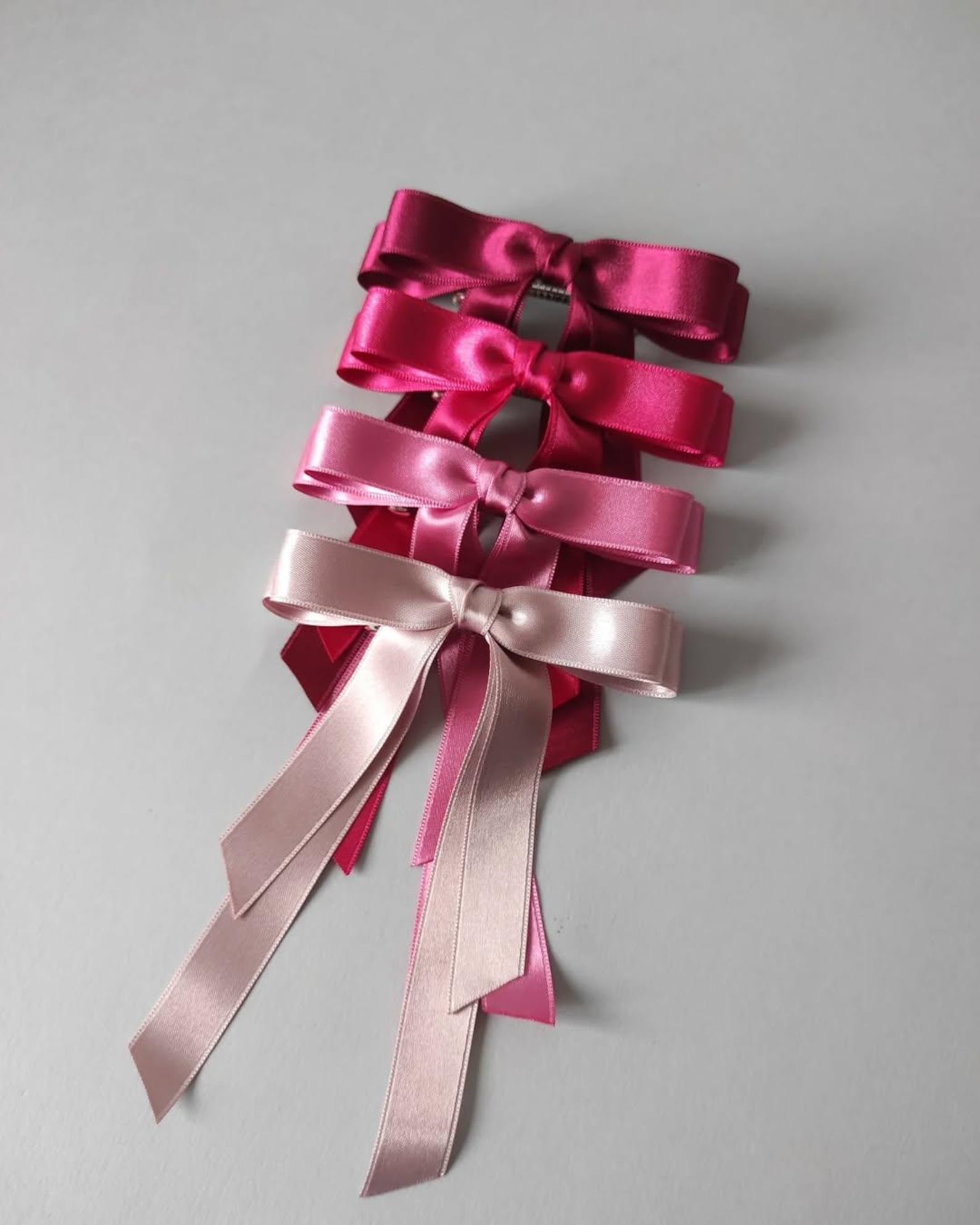 Ivory Bridal Bow White Silk Bridal Hair Bow Alternative Bridal Veil ...