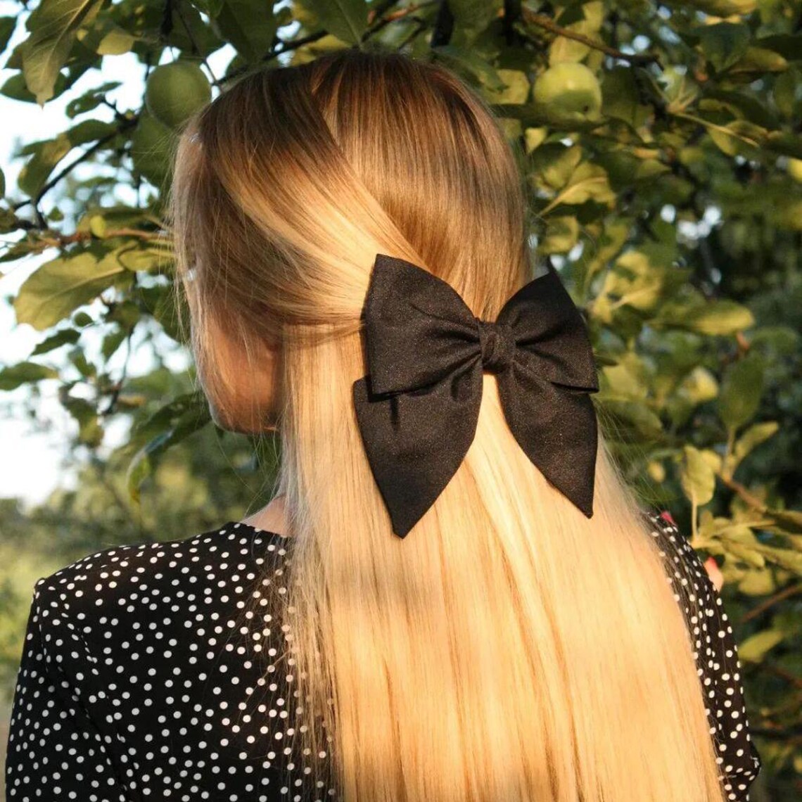 White Hair Bow Hen Bridal Shower Bow Veil Hair Accessories Hen Party ...