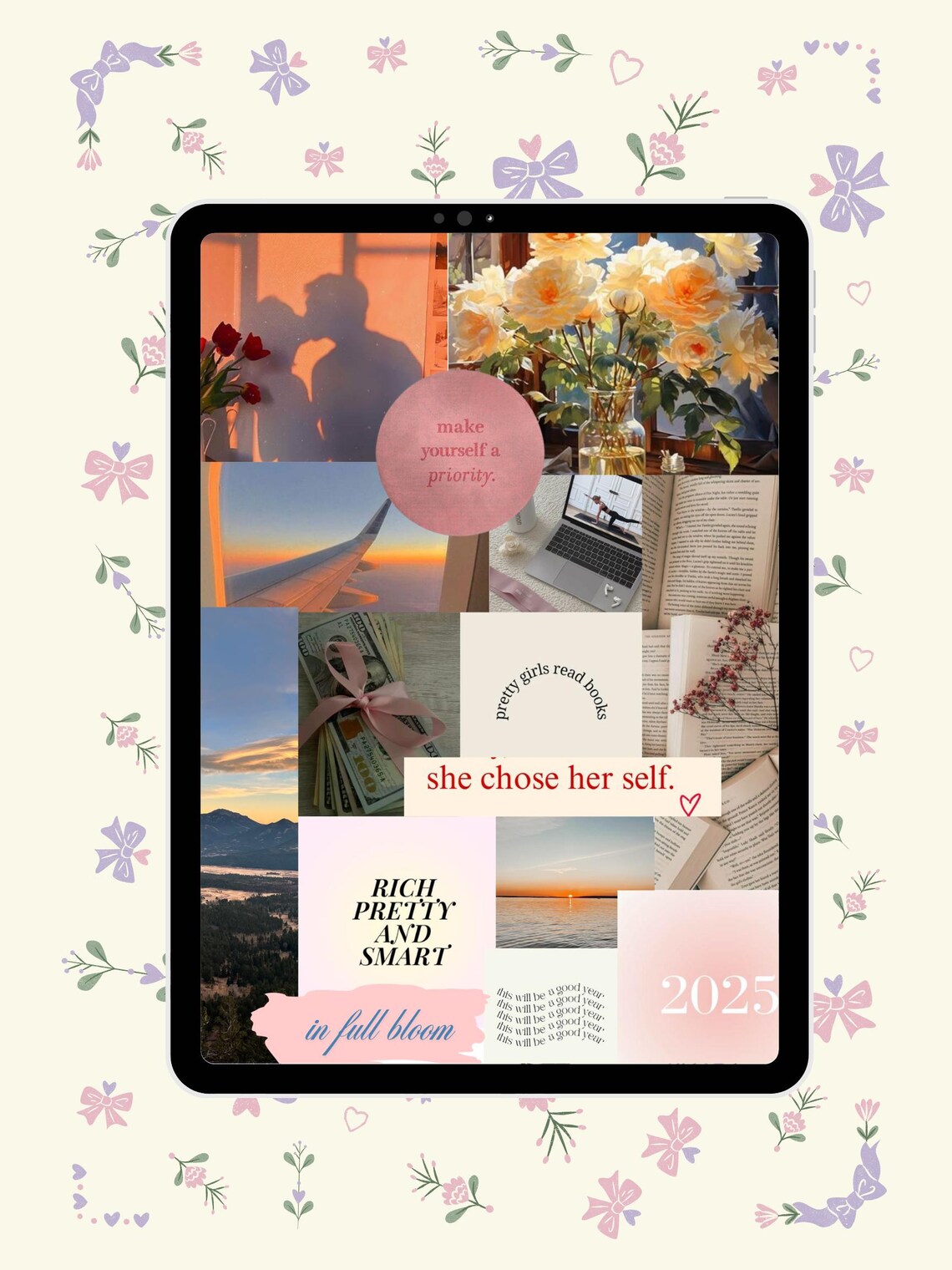 2025 Vision Board Digital Download Template - Etsy