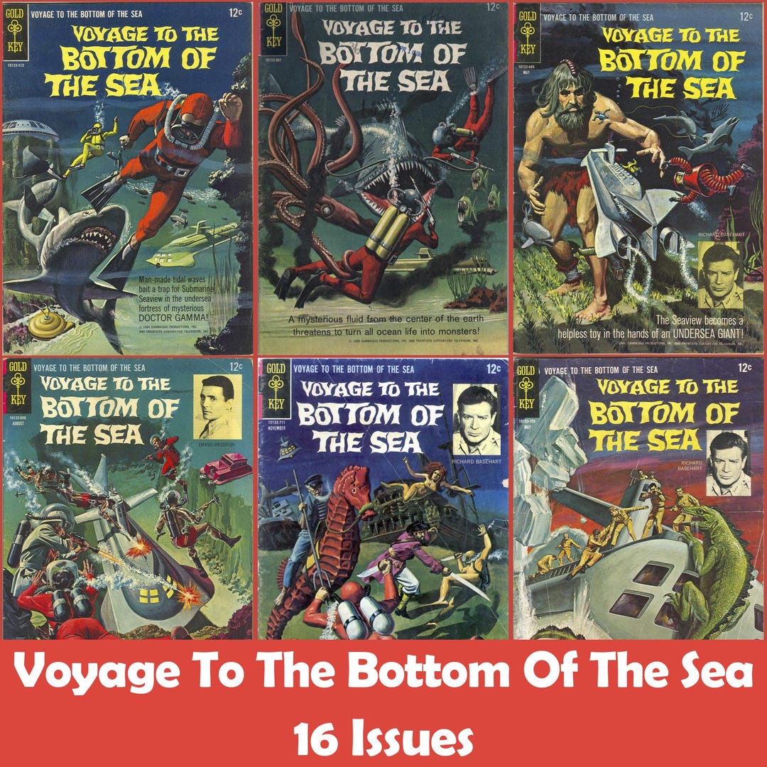 Voyage to the Bottom of the Sea Comics Collection, 16 Issues CBR ...