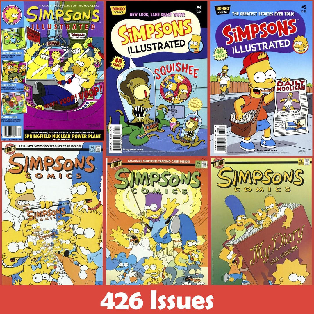 Vintage Comics Collection, Funny Adventures, Family Fiction Bundle, 426 Issues CBR - Digital ...