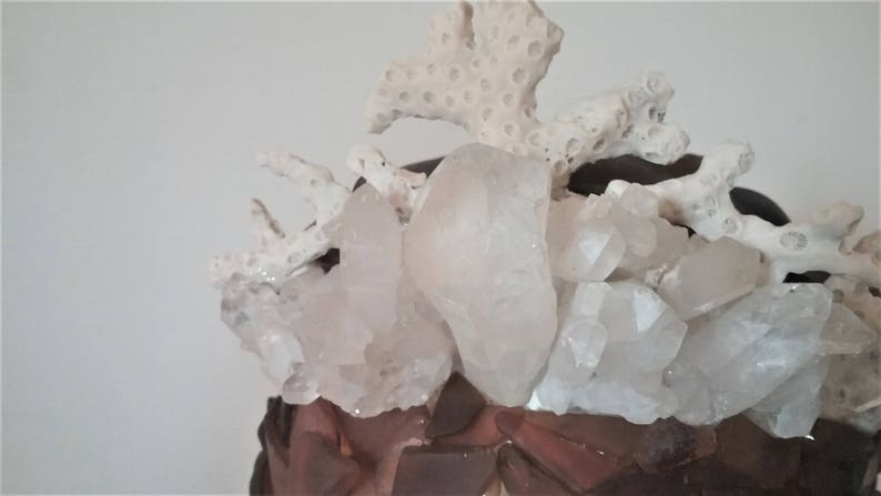 Seashell Encrusted Bust Statue Sea Shell Covered Woman Lady Mermaid ...