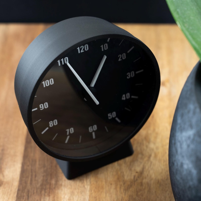 BMW E30 Speedometer Inspired Clock – Automotive Desk Decor, Gift for ...