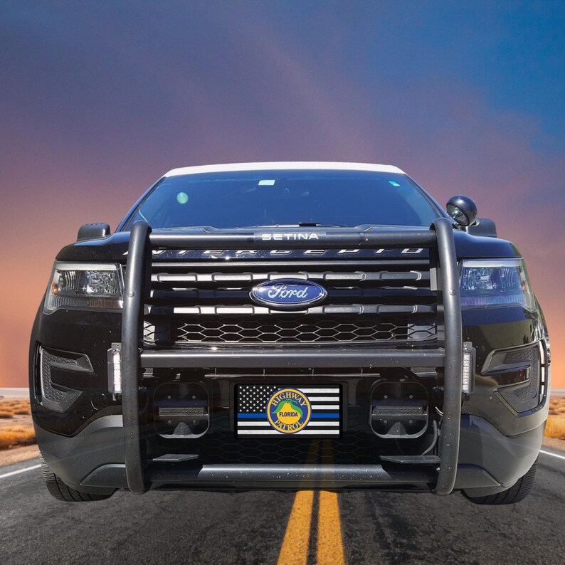 Florida Highway Patrol License Plate - Etsy