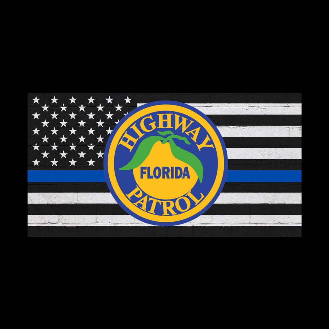 Florida Highway Patrol License Plate - Etsy