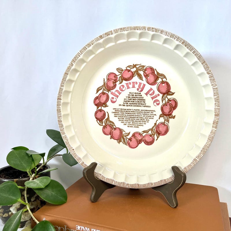 Vintage Royal China Pie - Etsy