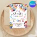 Join Party Birthday Invitation, Sibling Birthday Party, Double Birthday ...