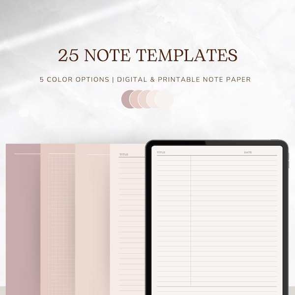 Aesthetic Pink Notebook - Etsy