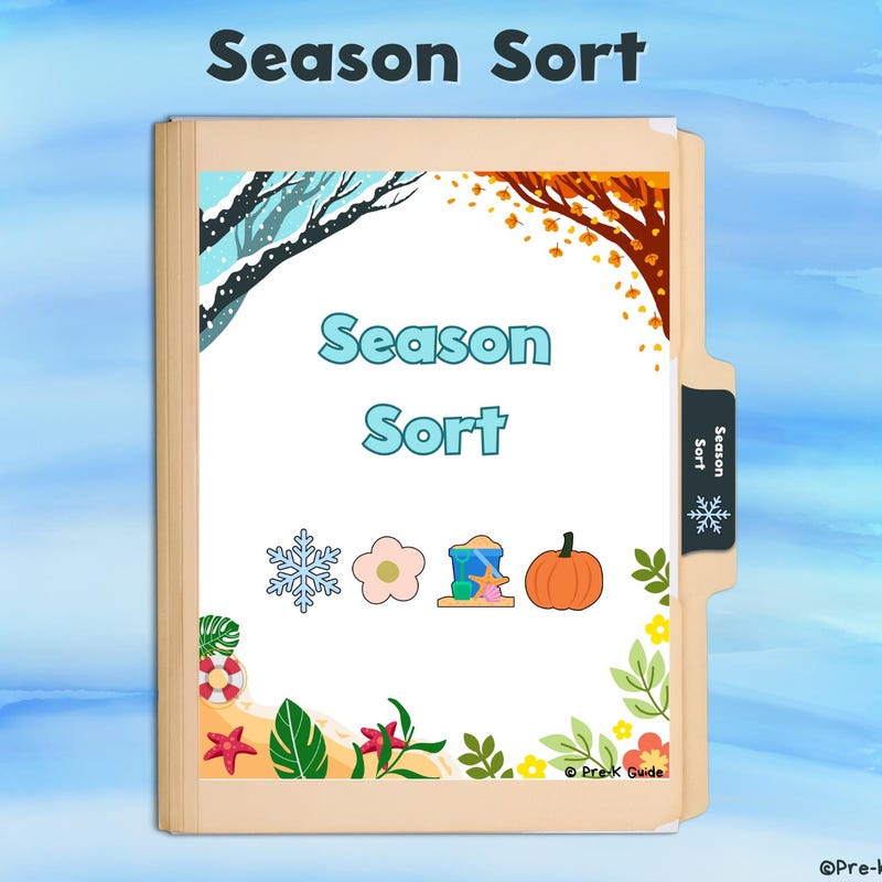 File Folder Game - Etsy