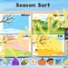 Pre-k Season Sorting File Folder Game: Visual Learning (digital ...