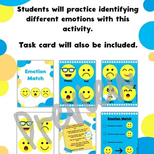 Pre-k Emotions File Folder Game: Social Emotional Learning - Etsy