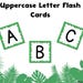 Pre-k Uppercase Letter Flash Cards: Alphabet Recognition - Etsy