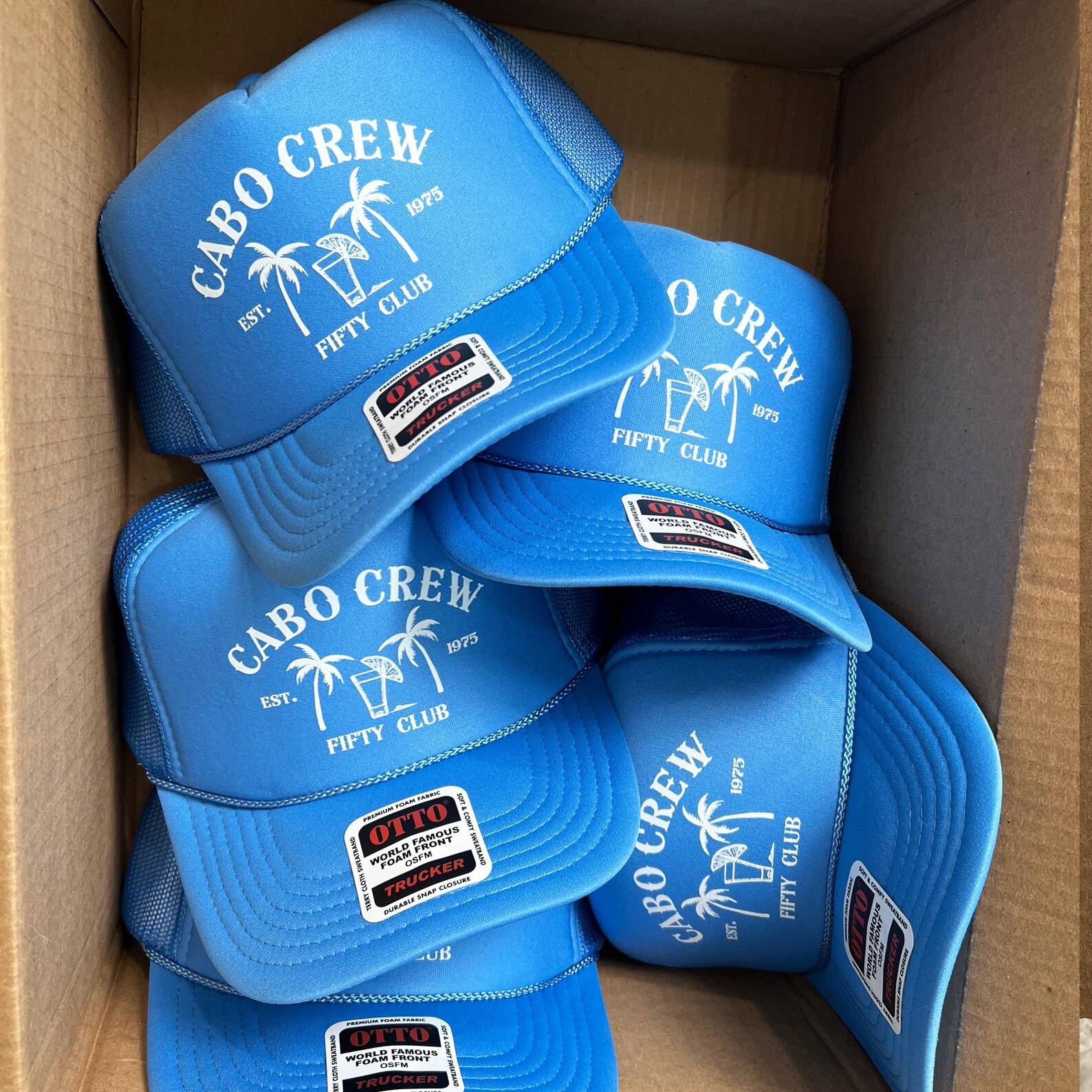 Custom Cabo Crew Trucker Hat: Beach Party Favor - Etsy