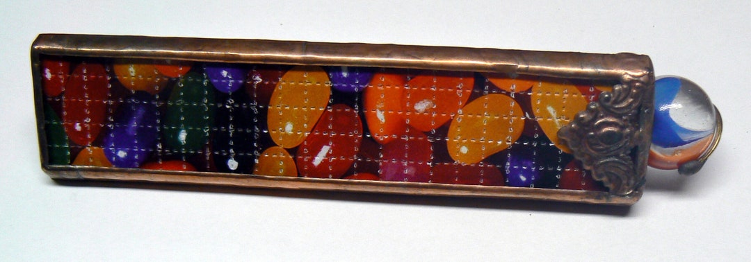 JELLY BEANS - Special Order 6.5 Inch LSD Blotter Art Marblescope - Etsy