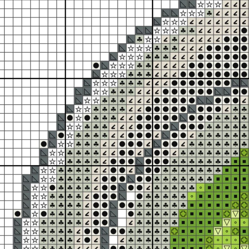 Matcha Latte Cross Stitch Pattern PDF | Modern Coffee Embroidery | Cute ...