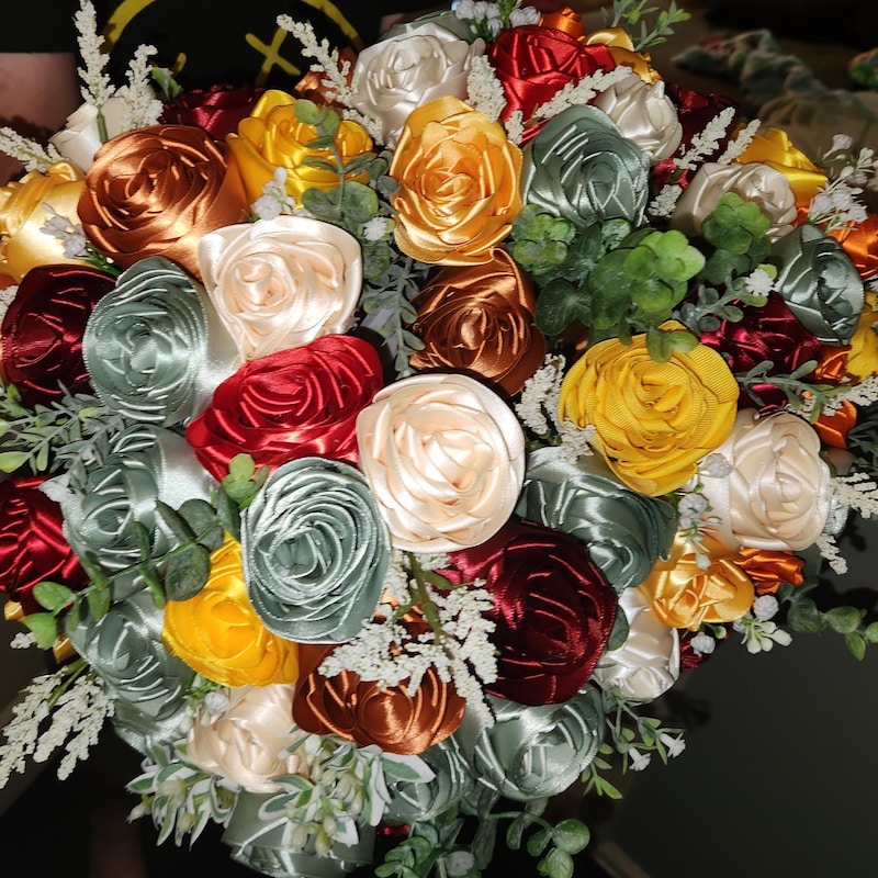 Artificial Roses - Etsy