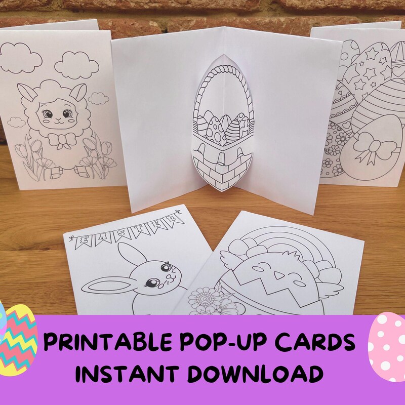 Easter Pop up Card - Etsy
