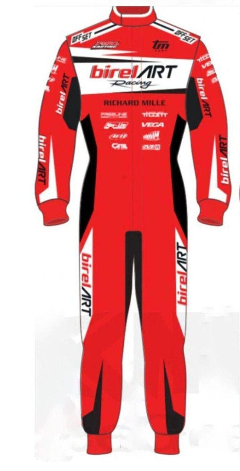 Custom Made Go Kart Racing Suit CIK/FIA Level-2 Approved With Digital Sublimation Printing ...